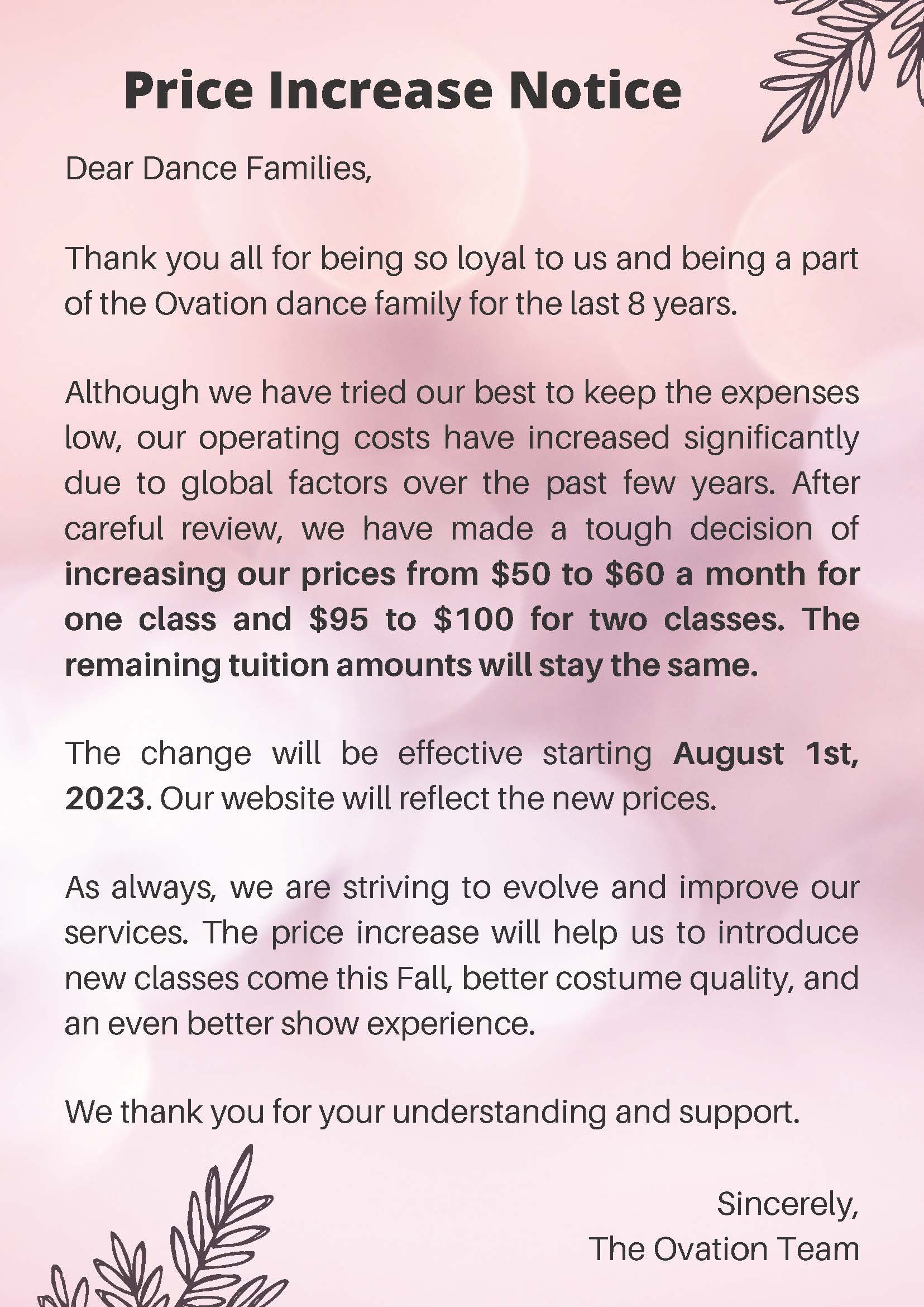 Home | Ovation Dance Studio